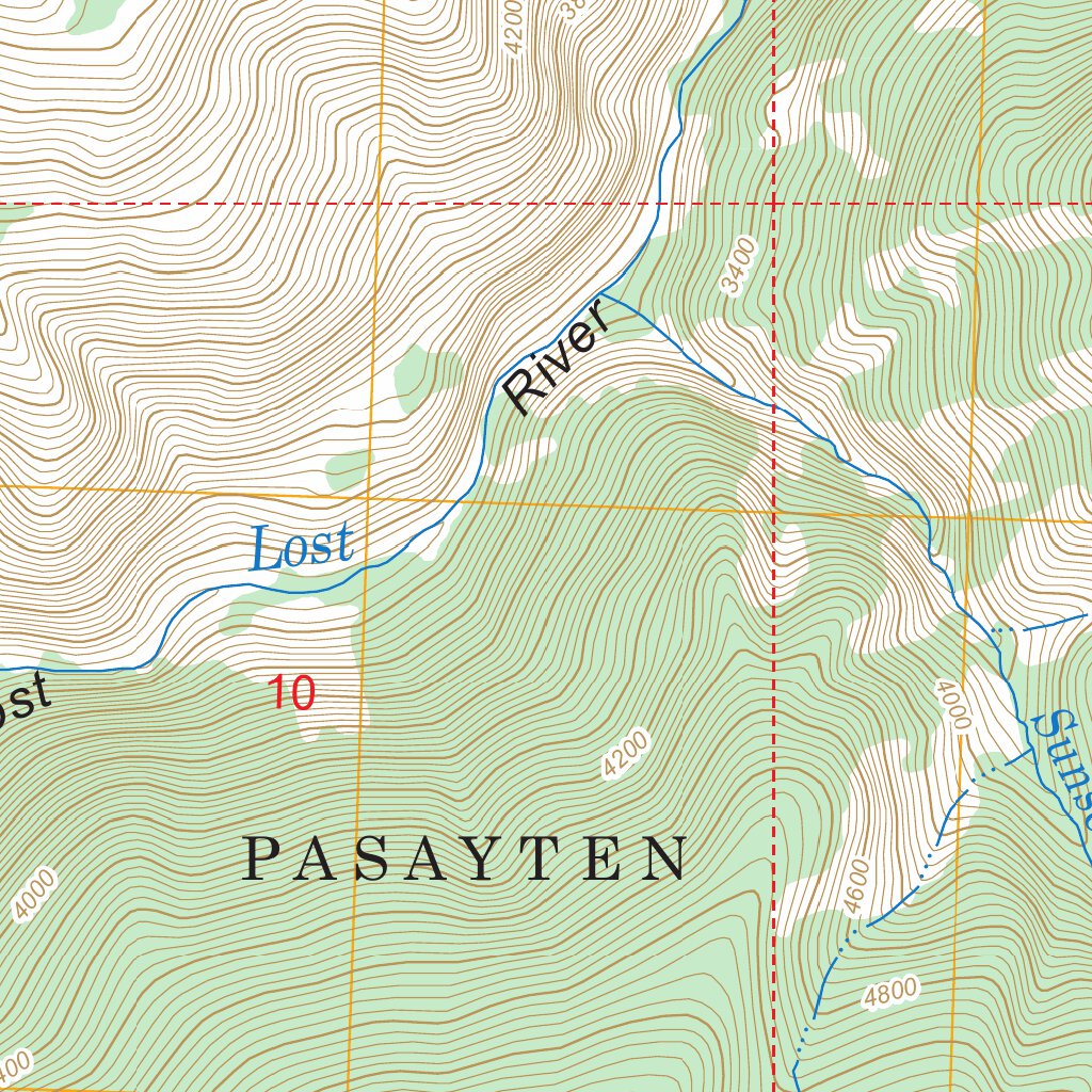 McLeod Mountain, WA FSTopo Legacy Map by US Forest Service - Topo ...