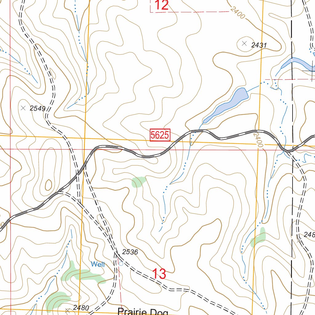 Meadow NW, SD FSTopo Legacy Map by US Forest Service - Topo | Avenza Maps