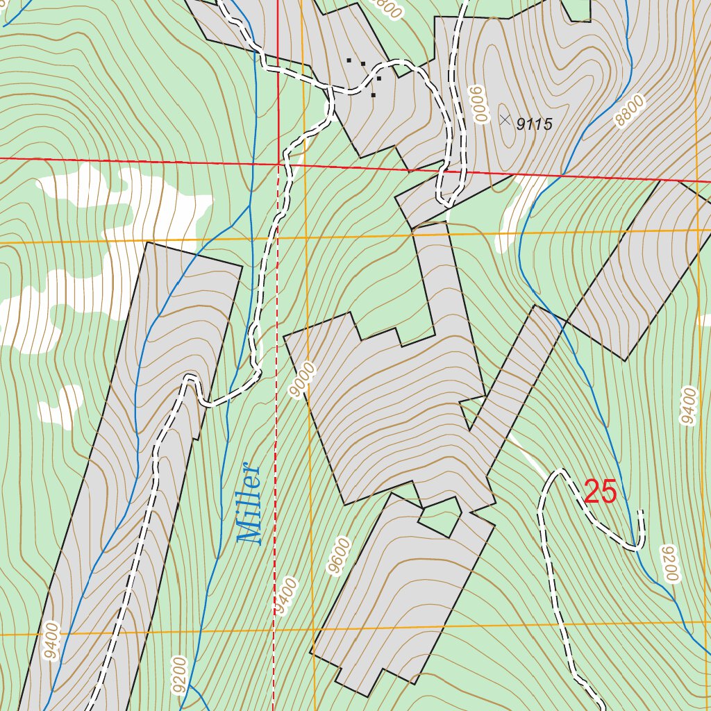 Meredith, CO FSTopo Legacy Map by US Forest Service - Topo | Avenza Maps