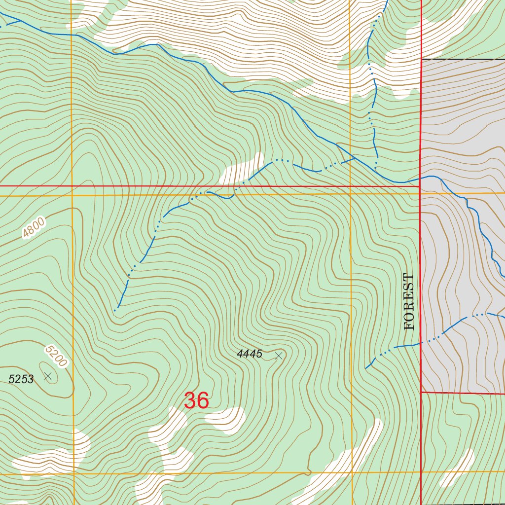 Metaline, WA FSTopo Legacy Map by US Forest Service - Topo | Avenza Maps