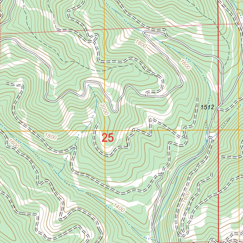 Merlin, OR FSTopo Legacy Map by US Forest Service - Topo | Avenza Maps