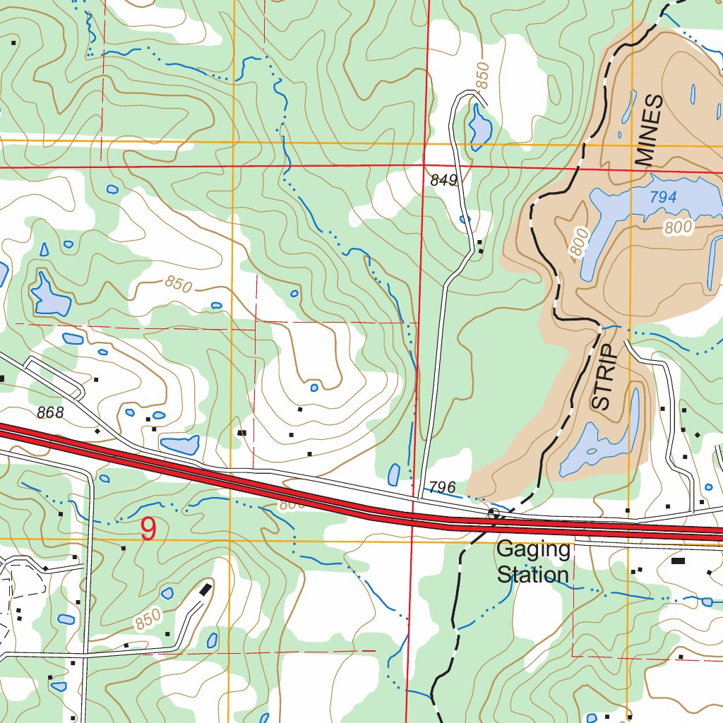 Millersburg, MO FSTopo Legacy Map by US Forest Service - Topo | Avenza Maps