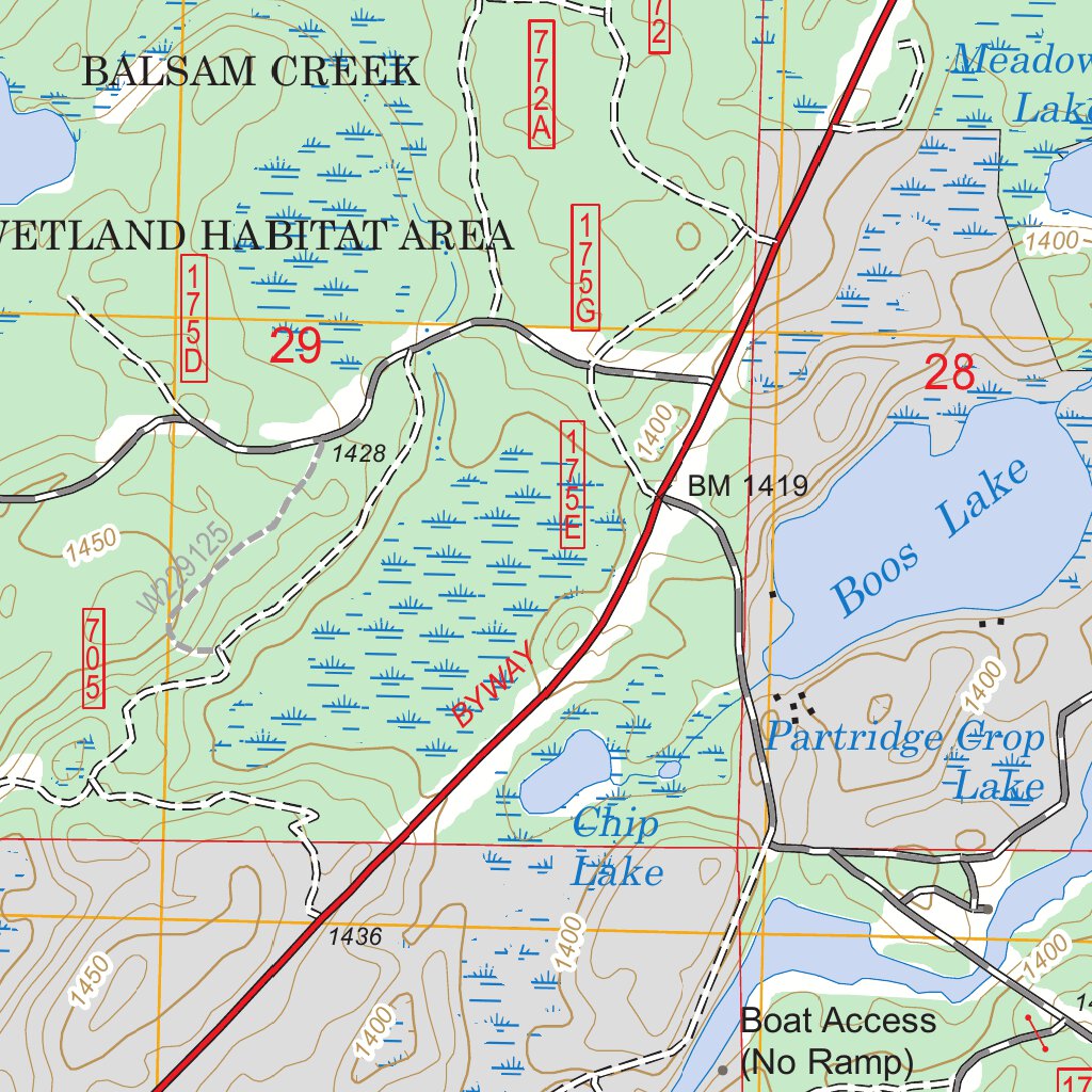Moose Lake, WI FSTopo Legacy Map by US Forest Service - Topo | Avenza Maps