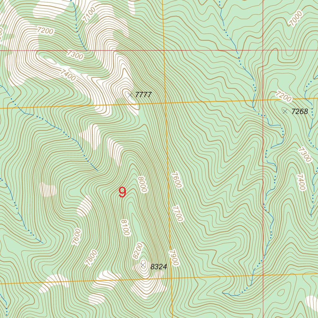 Mormon Gap, UT FSTopo Legacy Map by US Forest Service - Topo | Avenza Maps