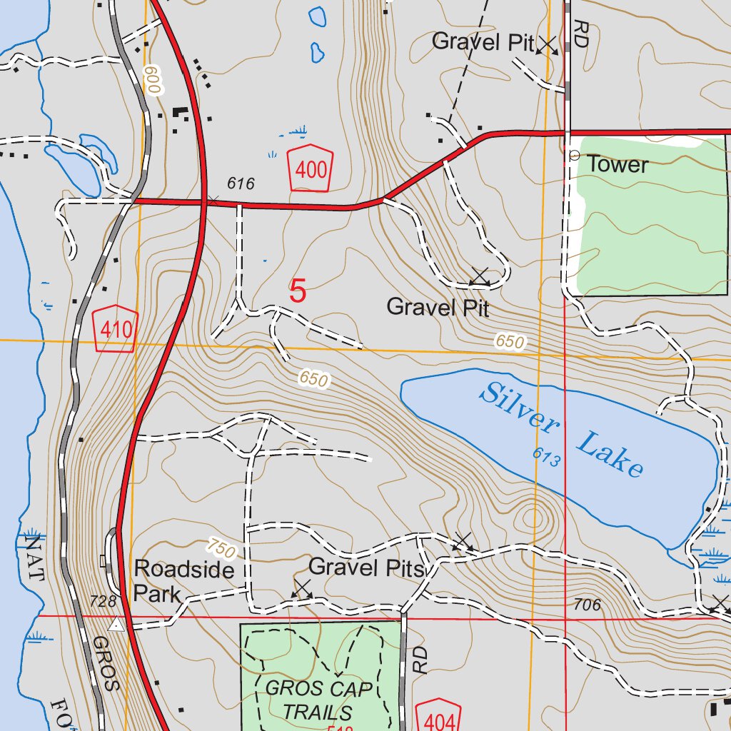Moran, MI FSTopo Legacy Map by US Forest Service - Topo | Avenza Maps