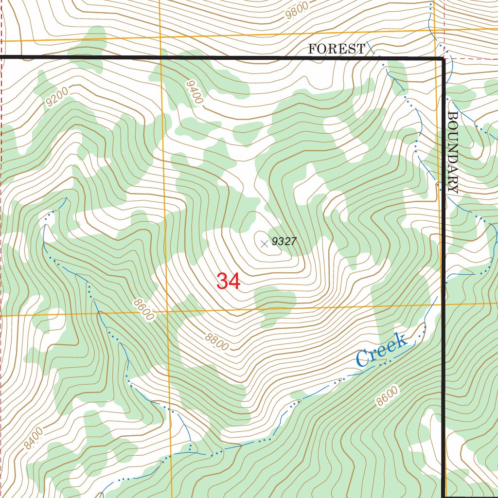 Morrison Lake, ID - MT FSTopo Legacy Map by US Forest Service - Topo ...