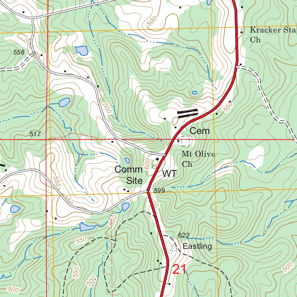 Morton, MS FSTopo Legacy Map by US Forest Service - Topo | Avenza Maps