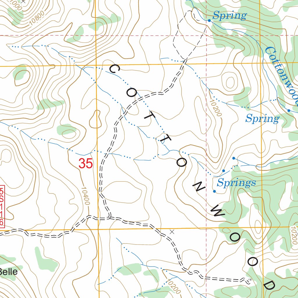 Mount Barcroft, CA FSTopo Legacy Map by US Forest Service - Topo ...
