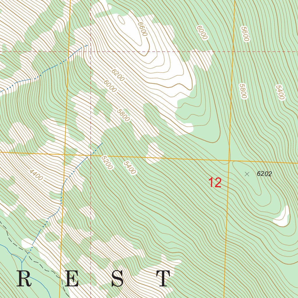 Mount Barney, WA FSTopo Legacy Map by US Forest Service - Topo | Avenza ...