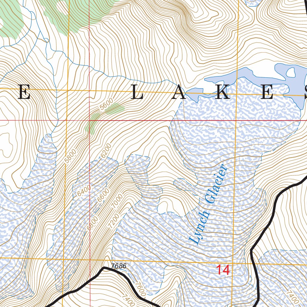 Mount Daniel, WA FSTopo Legacy Map by US Forest Service - Topo | Avenza ...