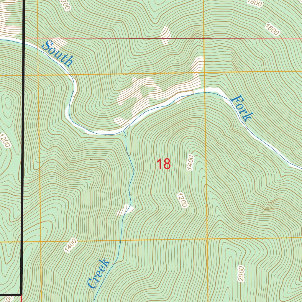 Mount Butler, OR FSTopo Legacy Map by US Forest Service - Topo | Avenza ...