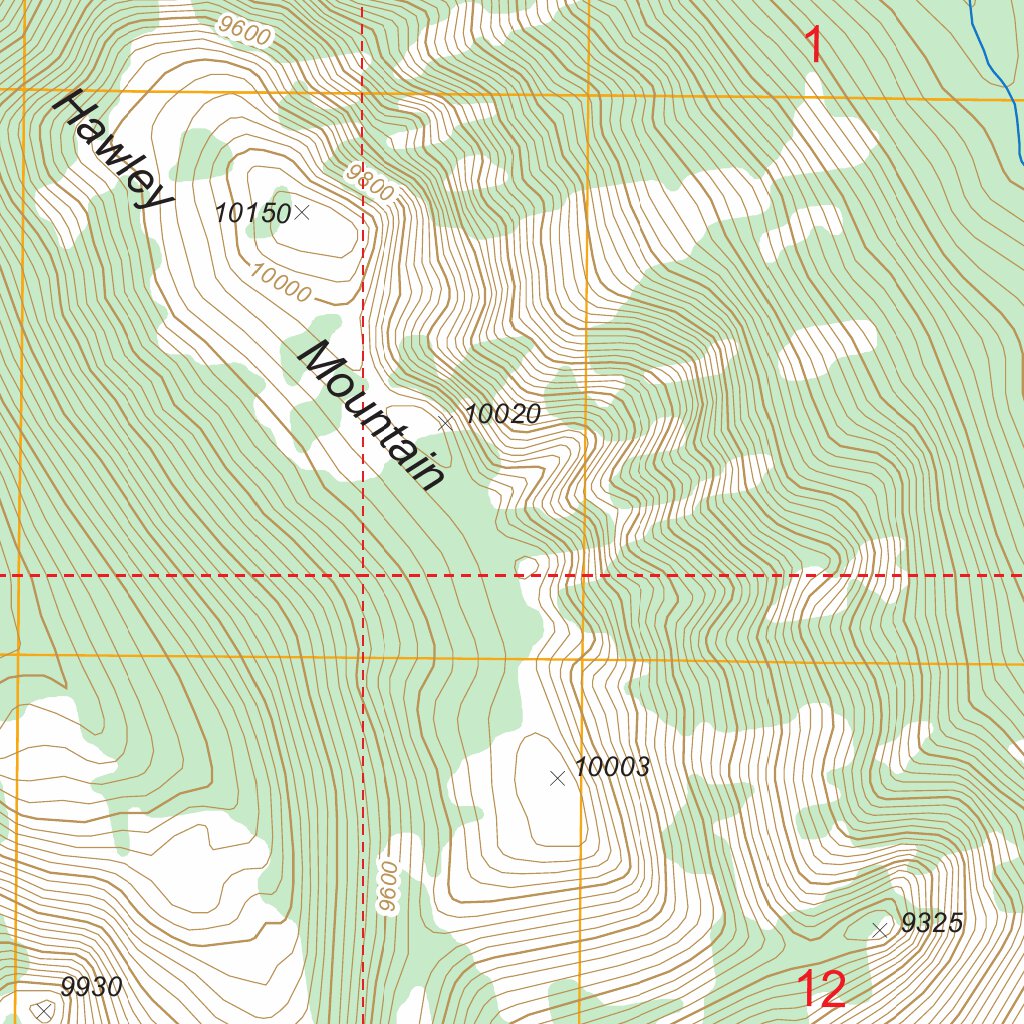 Mount Douglas, MT FSTopo Legacy Map by US Forest Service - Topo ...