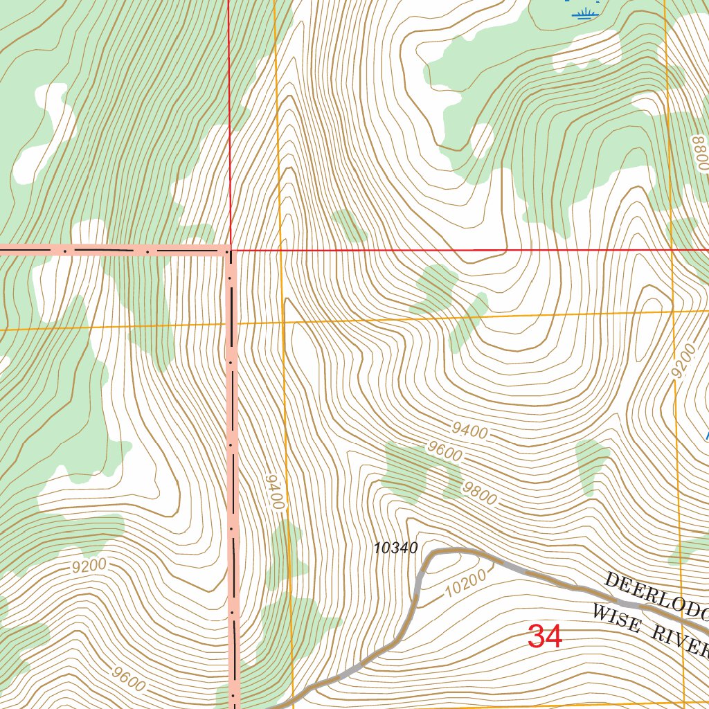 Mount Evans, MT FSTopo Legacy Map by US Forest Service - Topo | Avenza Maps