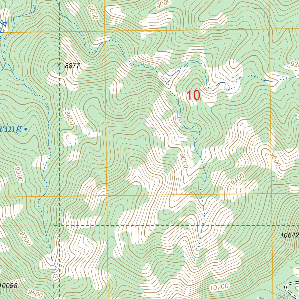 Mount Dutton, UT FSTopo Legacy Map by US Forest Service - Topo | Avenza ...
