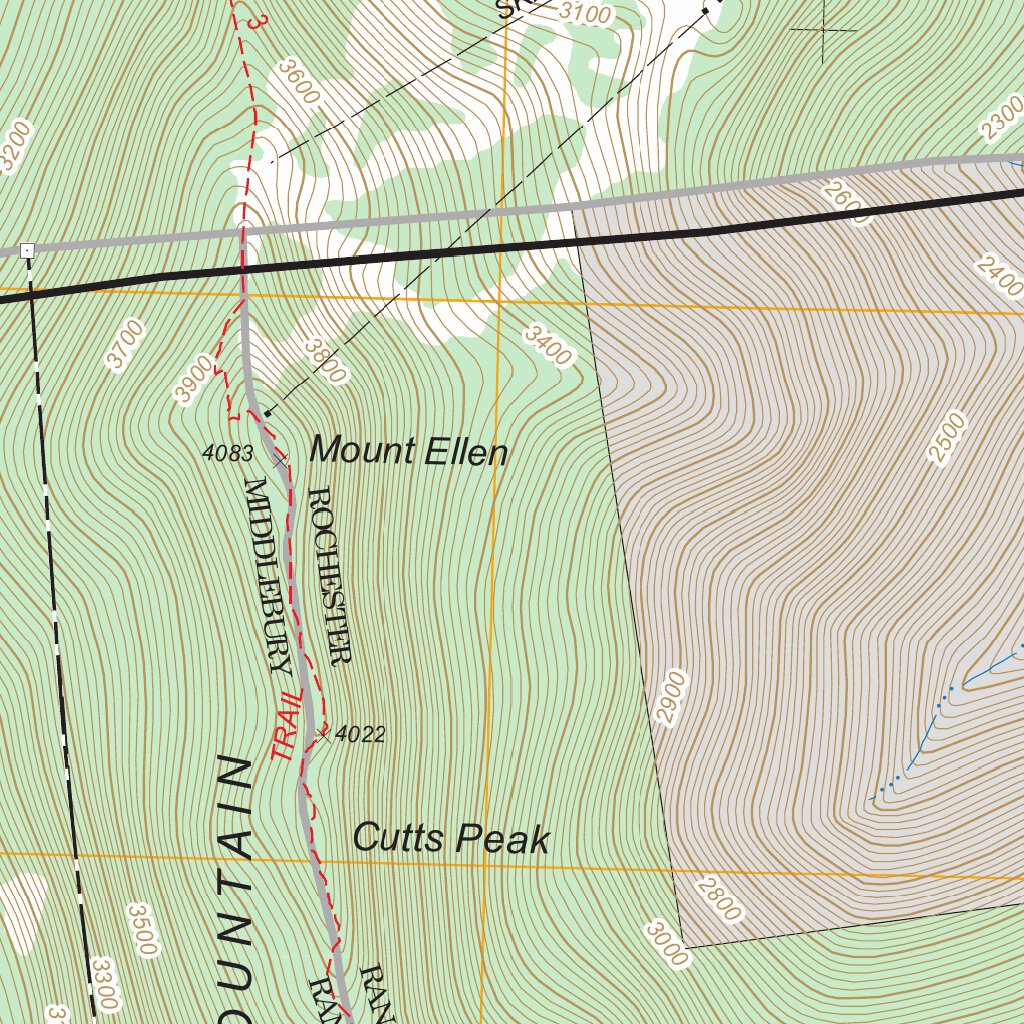 Mount Ellen, VT FSTopo Legacy Map by US Forest Service - Topo | Avenza Maps