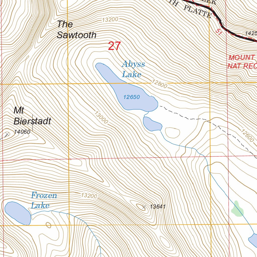 Mount Evans, CO FSTopo Legacy Map by US Forest Service - Topo | Avenza Maps