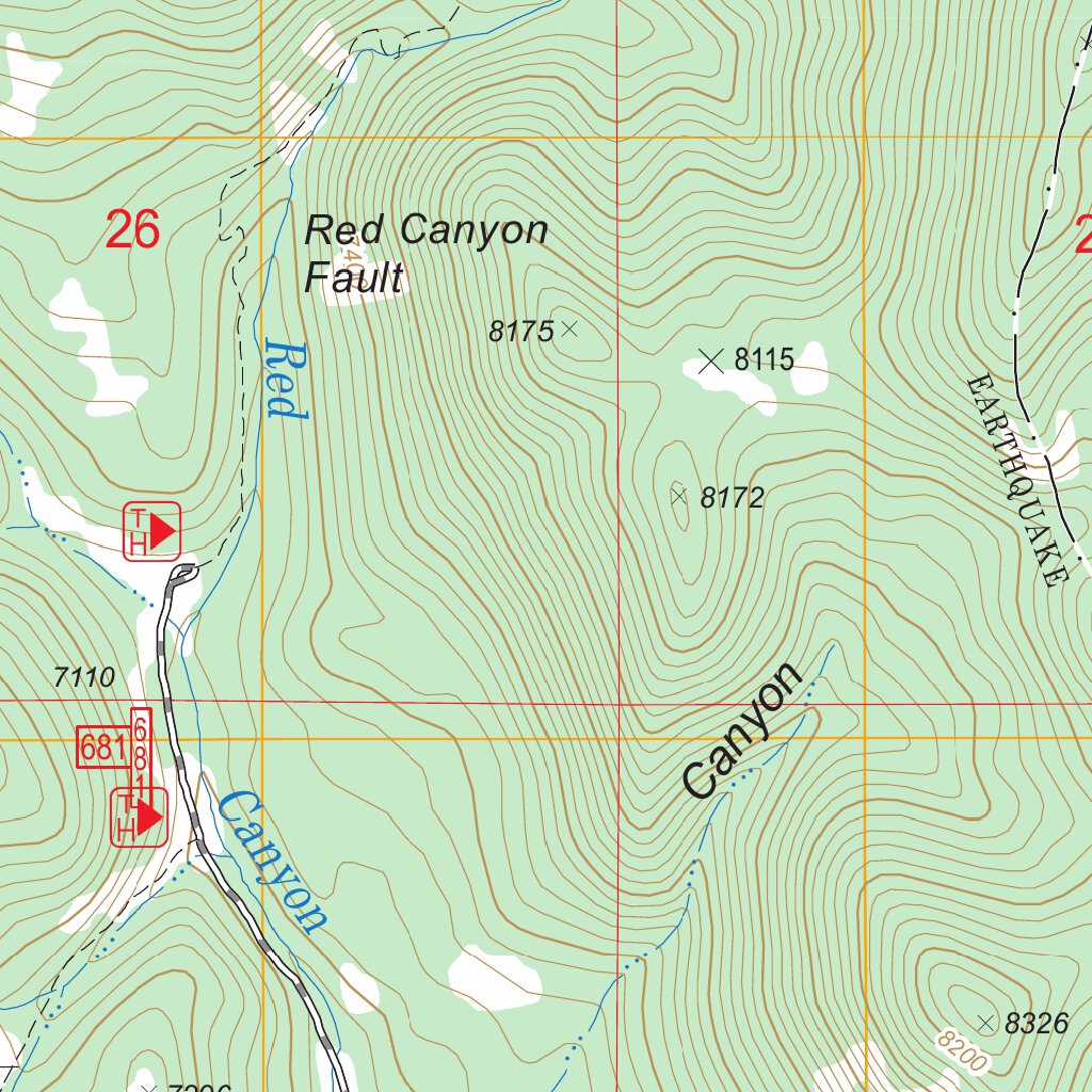 Mount Hebgen, MT FSTopo Legacy Map by US Forest Service - Topo | Avenza ...