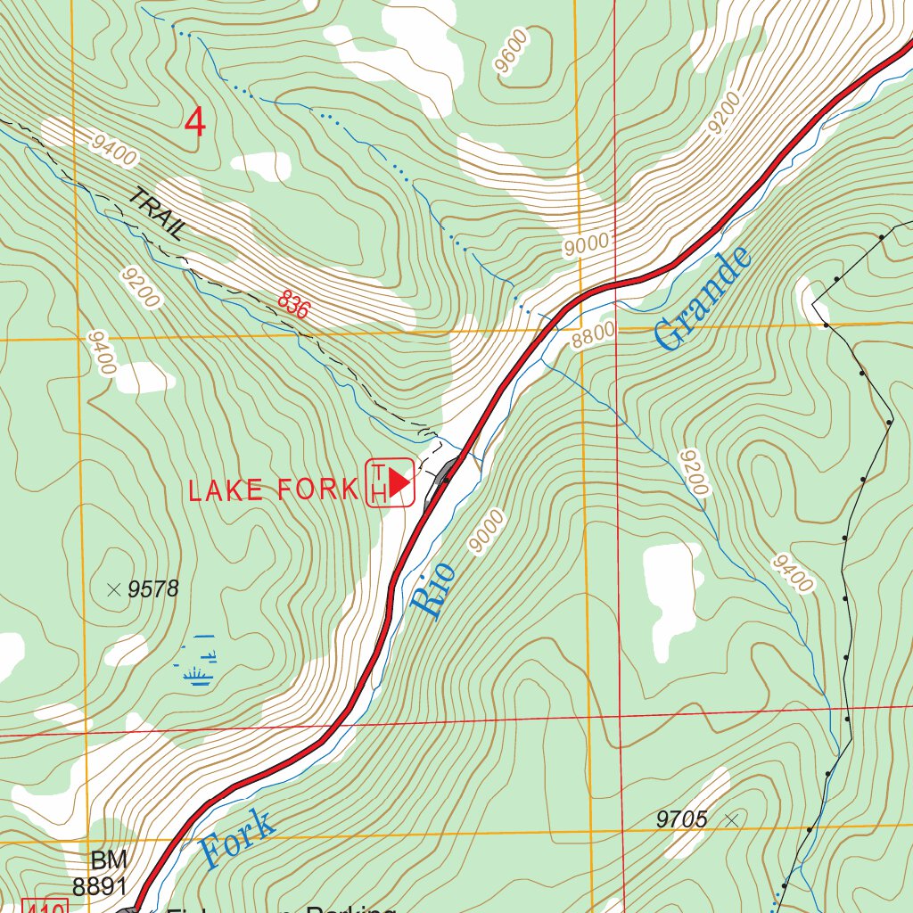 Mount Hope, CO FSTopo Legacy Map by US Forest Service - Topo | Avenza Maps