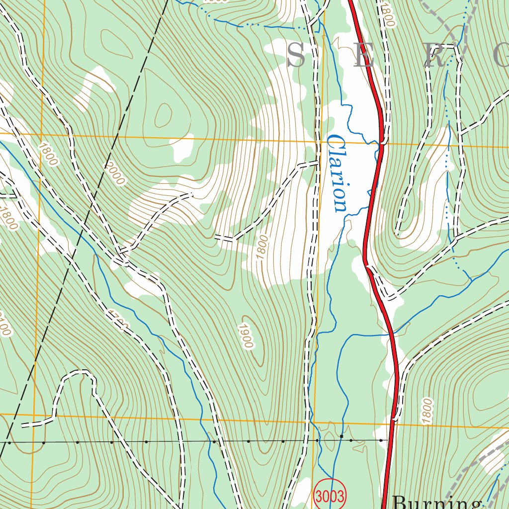 Mount Jewett, PA FSTopo Legacy Map by US Forest Service - Topo | Avenza ...