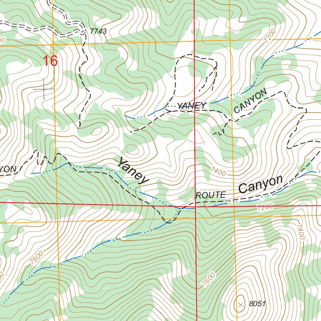Mount Jackson, CA FSTopo Legacy Map by US Forest Service - Topo ...