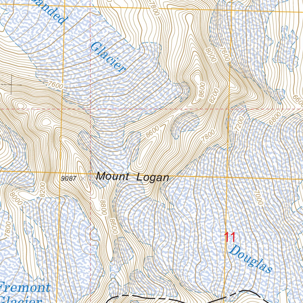 Mount Logan, WA FSTopo Legacy Map by US Forest Service - Topo | Avenza Maps
