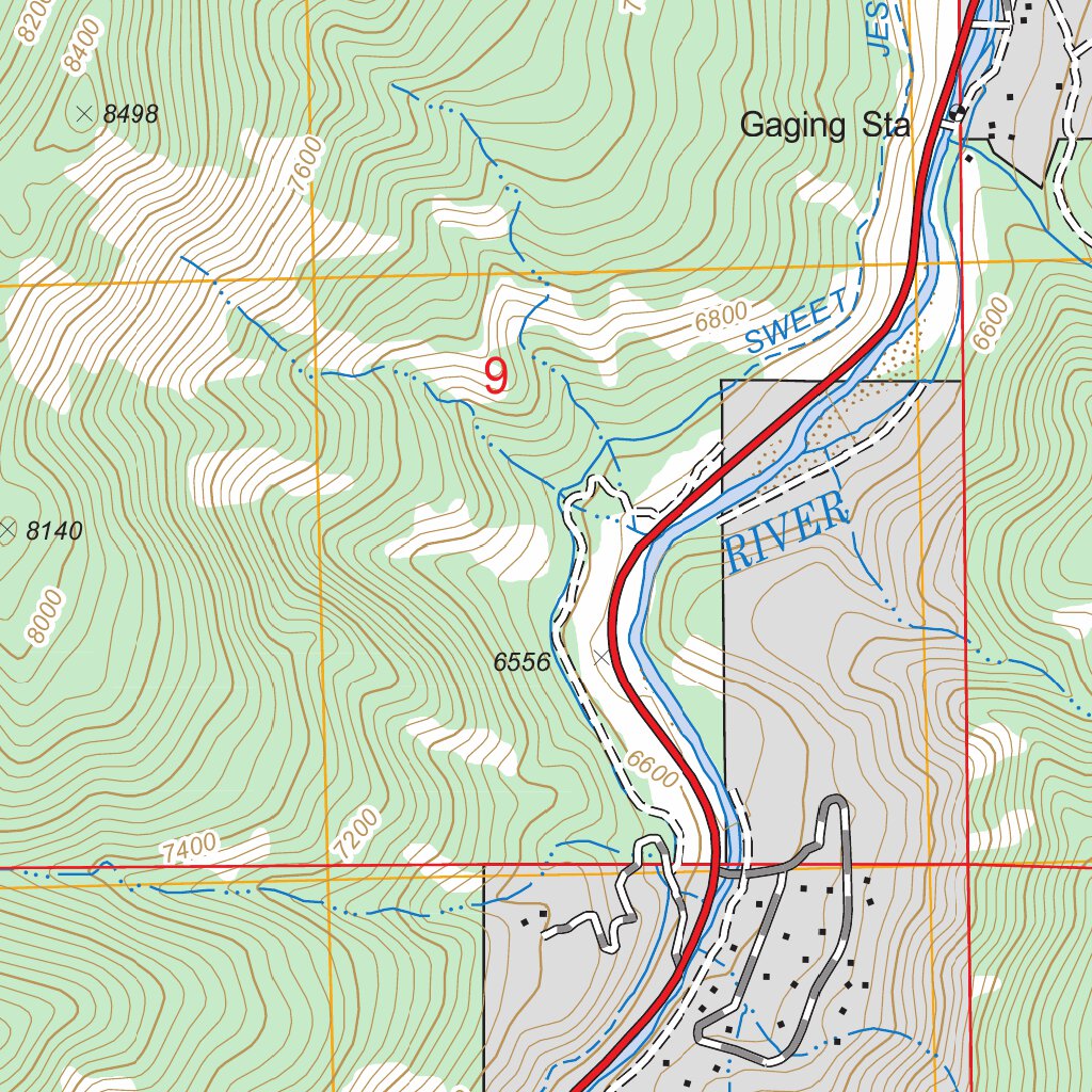 Mount Sopris, CO FSTopo Legacy Map by US Forest Service - Topo | Avenza ...