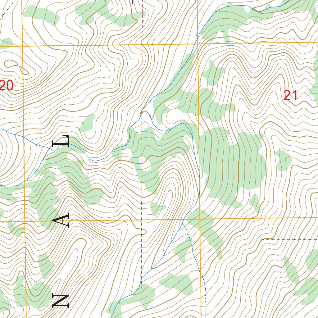 Mount Williamson, CA FSTopo Legacy Map by US Forest Service - Topo ...