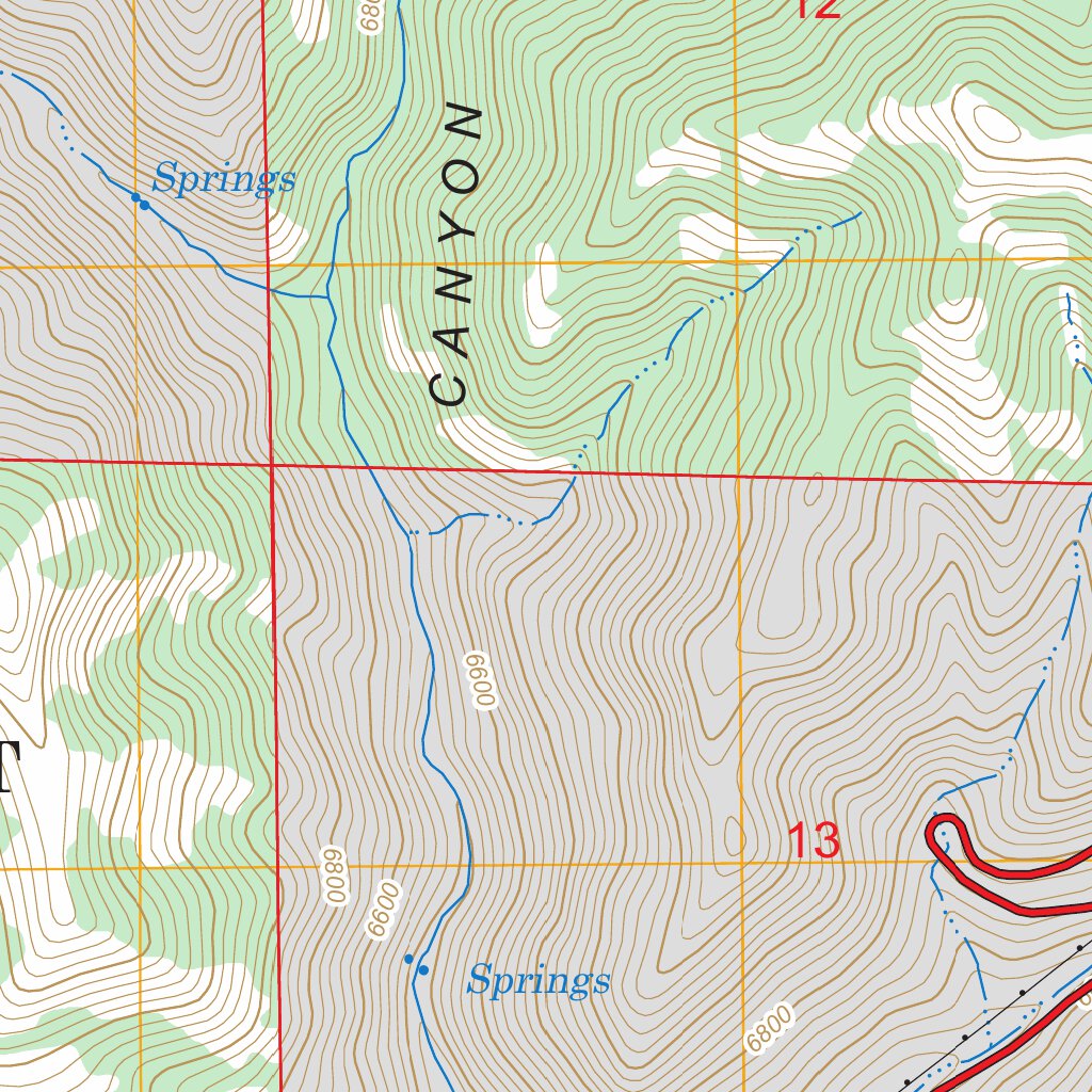 Mountain Dell, UT FSTopo Legacy Map by US Forest Service - Topo ...