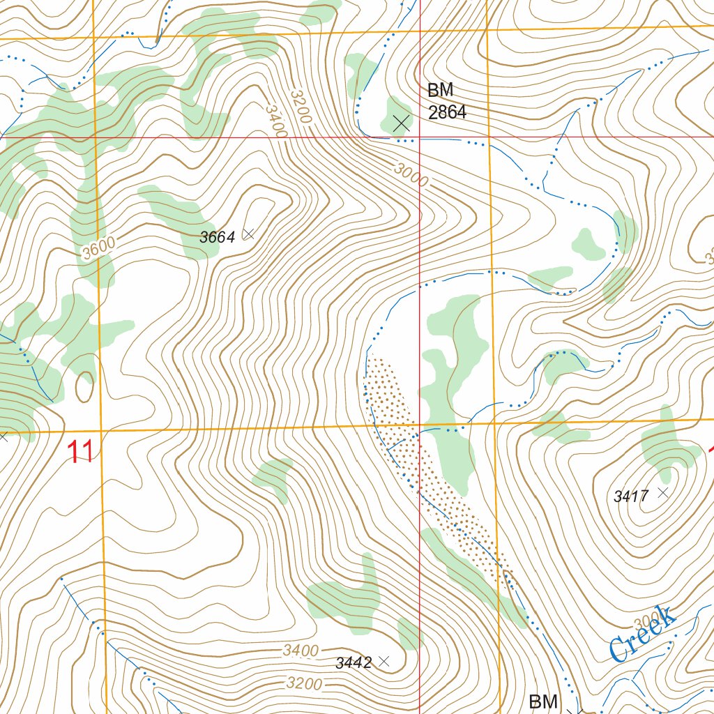 Muleshoe Ranch, AZ FSTopo Legacy Map by US Forest Service - Topo ...