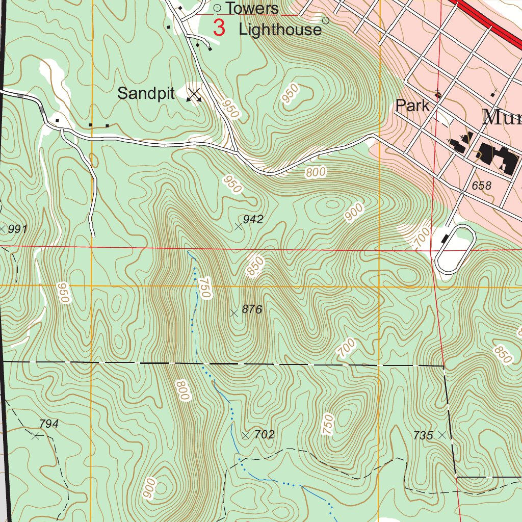 Munising, MI FSTopo Legacy Map by US Forest Service - Topo | Avenza Maps