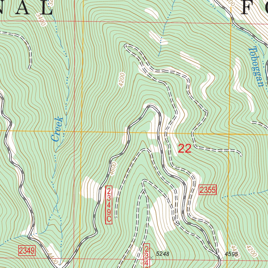 Murray, ID - MT FSTopo Legacy Map by US Forest Service - Topo | Avenza Maps