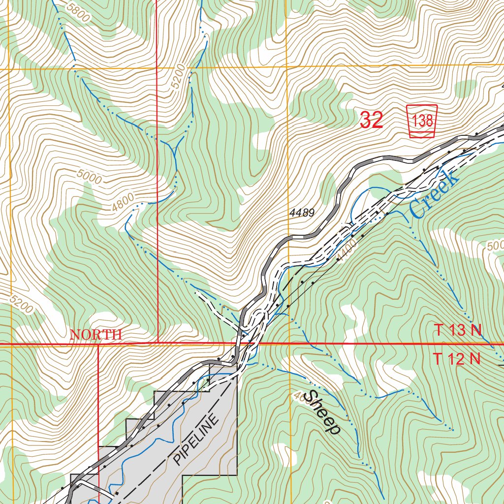 Nelson, MT FSTopo Legacy Map by US Forest Service - Topo | Avenza Maps