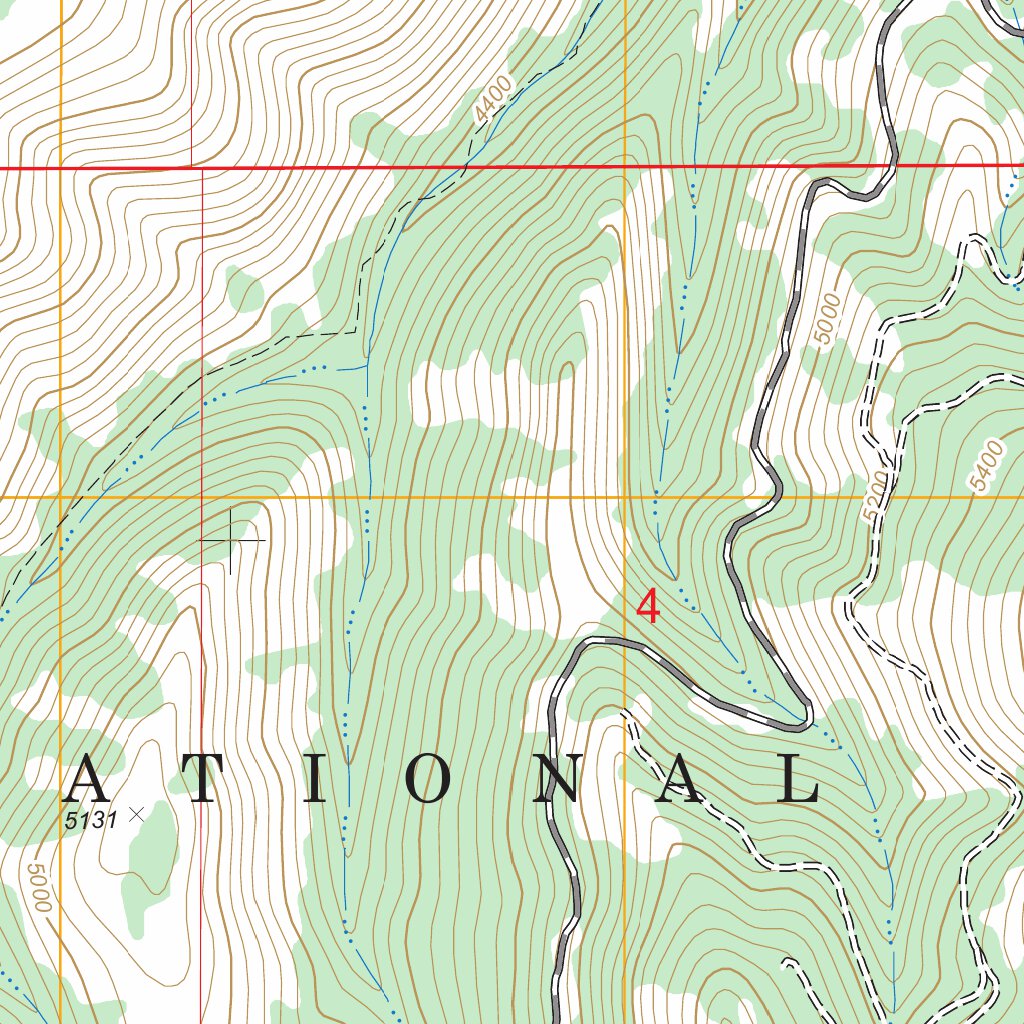 Neil Gulch, ID FSTopo Legacy Map by US Forest Service - Topo | Avenza Maps
