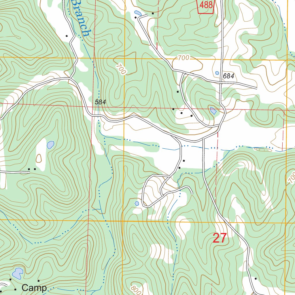 New Bloomfield, MO FSTopo Legacy Map by US Forest Service - Topo ...