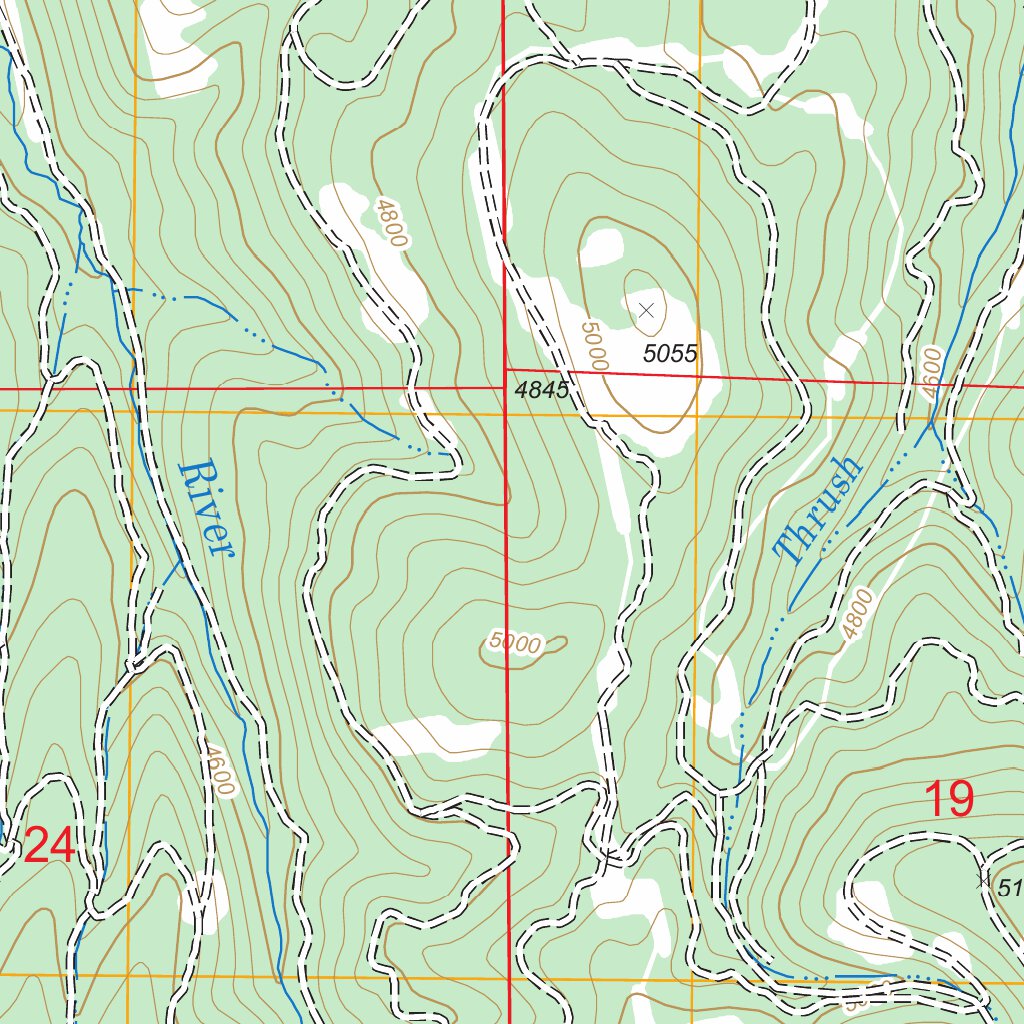 New Meadows, ID FSTopo Legacy Map by US Forest Service - Topo | Avenza Maps