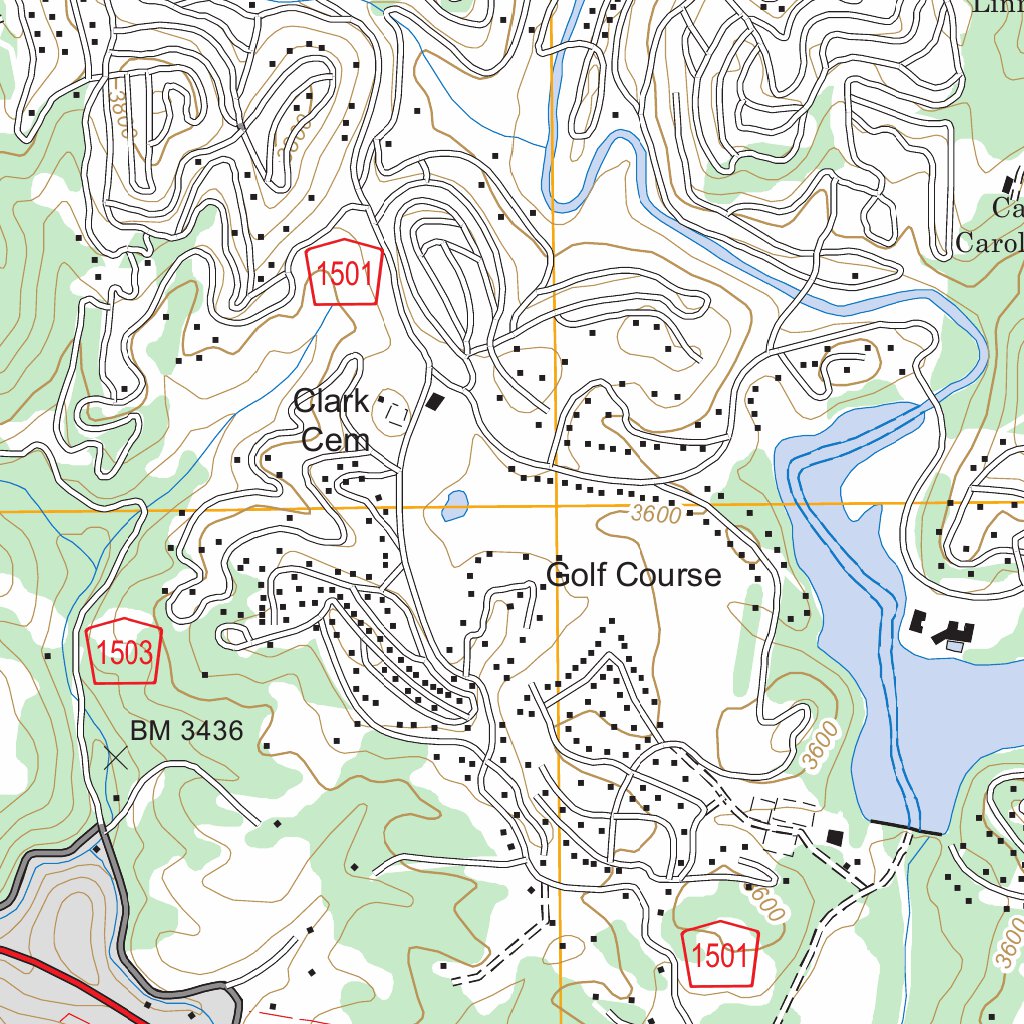 Newland, NC FSTopo Legacy Map by US Forest Service - Topo | Avenza Maps