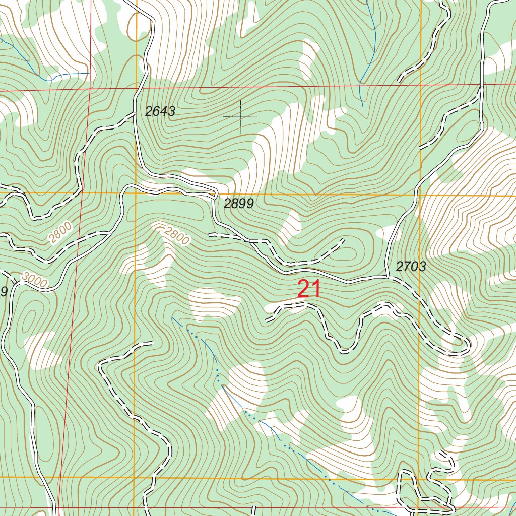 Nimrod, OR FSTopo Legacy Map by US Forest Service - Topo | Avenza Maps