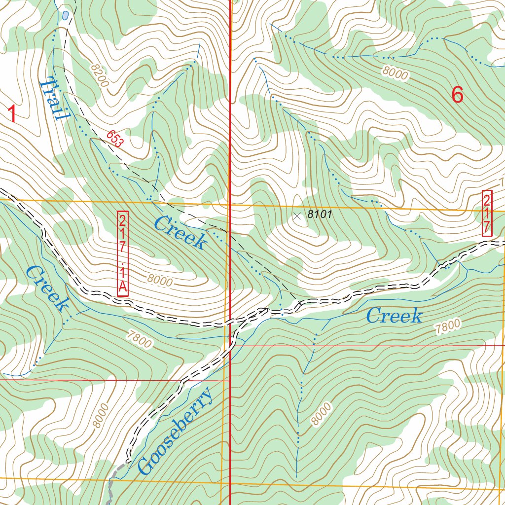 Noon Point, WY FSTopo Legacy Map by US Forest Service - Topo | Avenza Maps