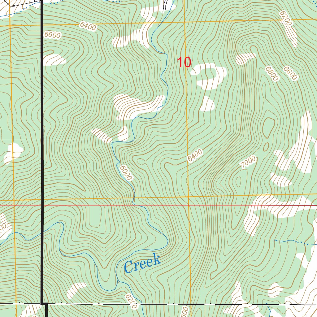 North Ridge, WY FSTopo Legacy Map by US Forest Service - Topo | Avenza Maps