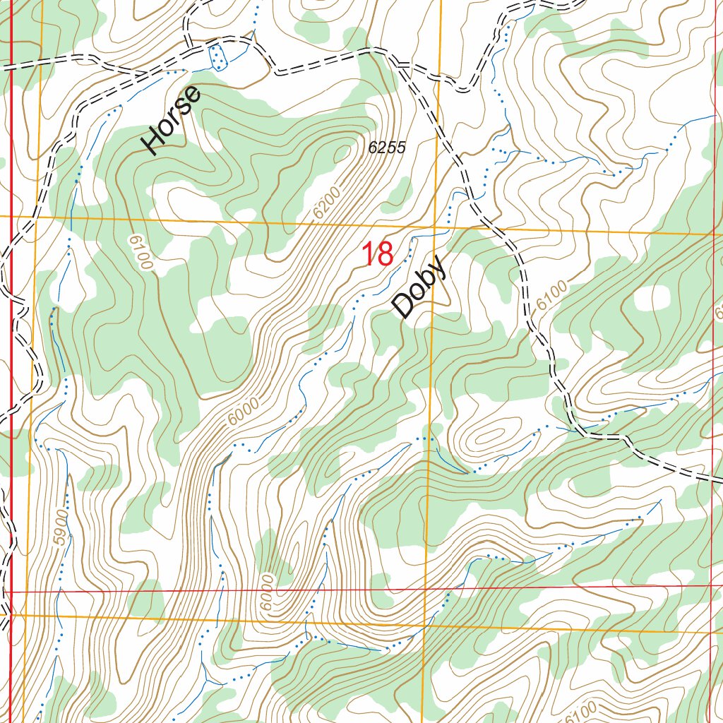 Nucla, CO FSTopo Legacy Map by US Forest Service - Topo | Avenza Maps