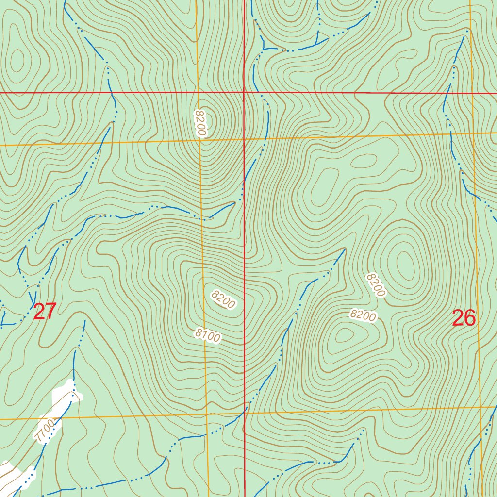 Oak Peak, NM FSTopo Legacy Map by US Forest Service - Topo | Avenza Maps