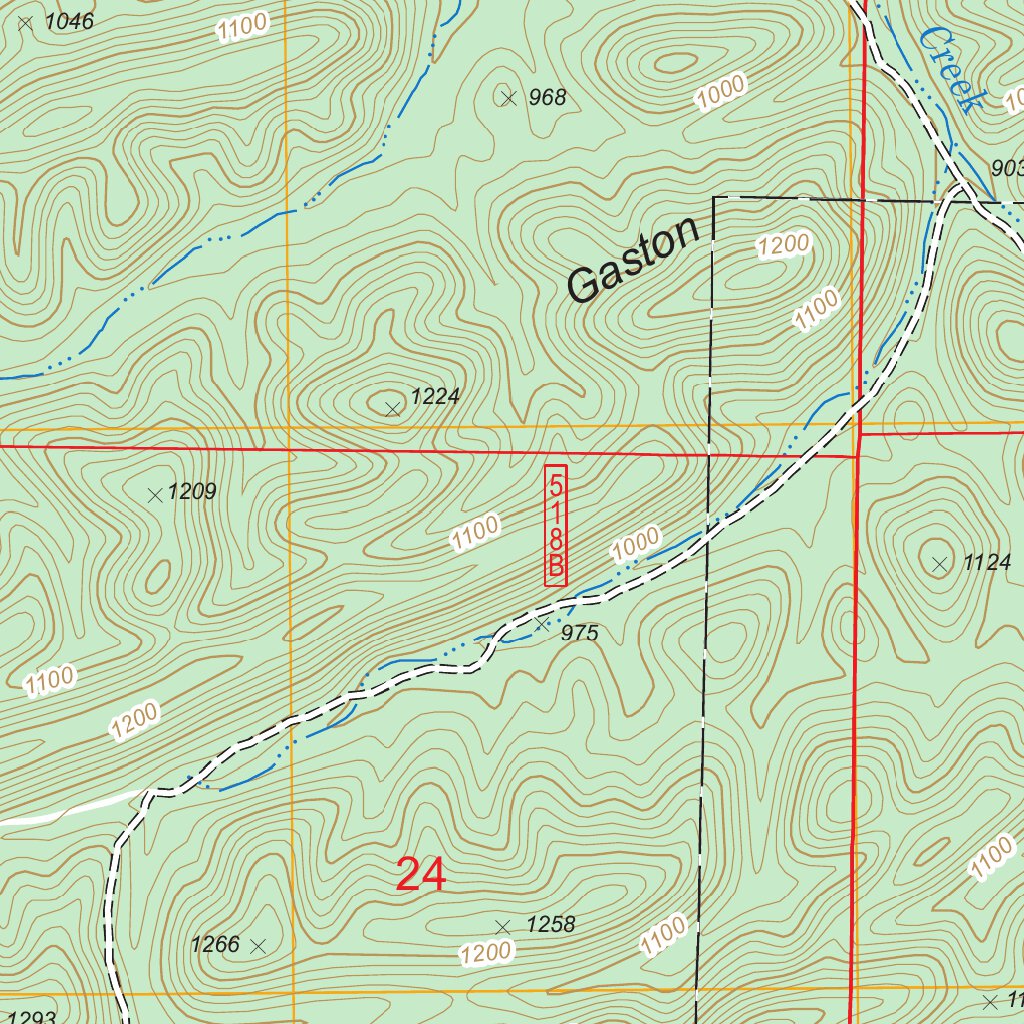 Oden, AR FSTopo Legacy Map by US Forest Service - Topo | Avenza Maps