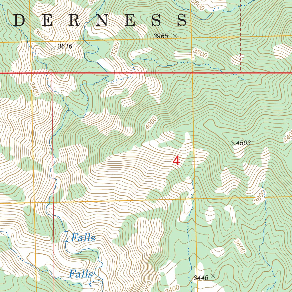 Old Man Mountain, CA FSTopo Legacy Map by US Forest Service - Topo ...