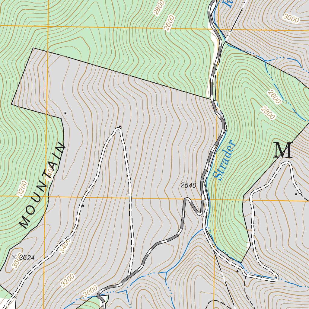 Onego, WV FSTopo Legacy Map by US Forest Service - Topo | Avenza Maps
