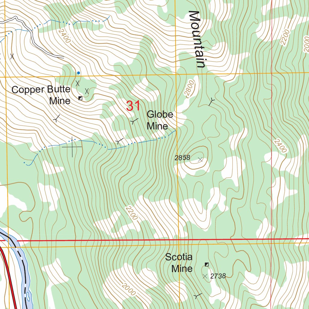 Orient, WA FSTopo Legacy Map by US Forest Service - Topo | Avenza Maps