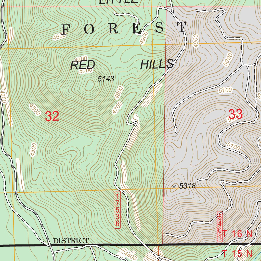 Ovando, MT FSTopo Legacy Map by US Forest Service - Topo | Avenza Maps
