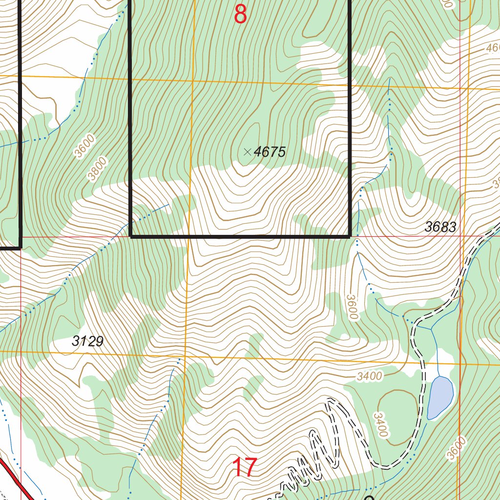 Paradise, MT FSTopo Legacy Map by US Forest Service - Topo | Avenza Maps