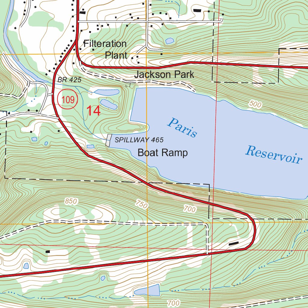 Paris, AR FSTopo Legacy Map by US Forest Service - Topo | Avenza Maps