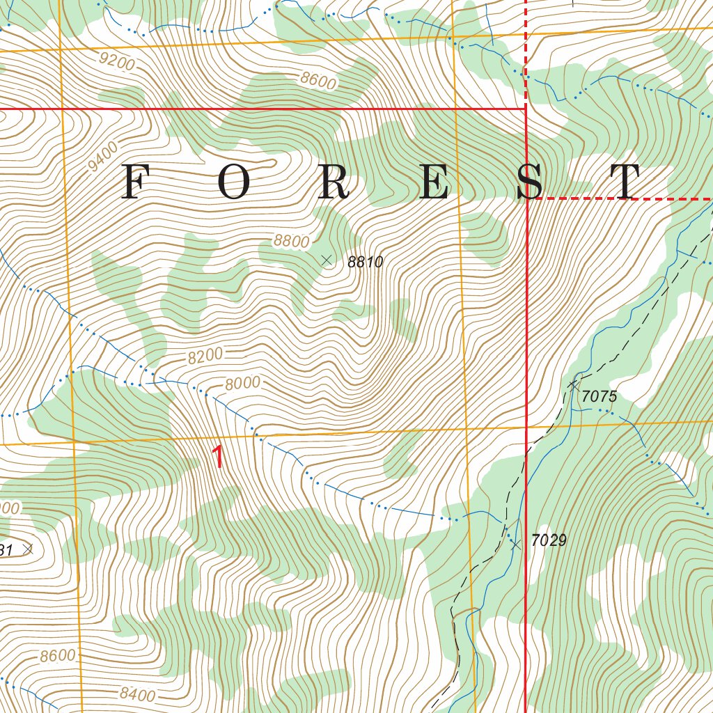 Patterson, ID FSTopo Legacy Map by US Forest Service - Topo | Avenza Maps