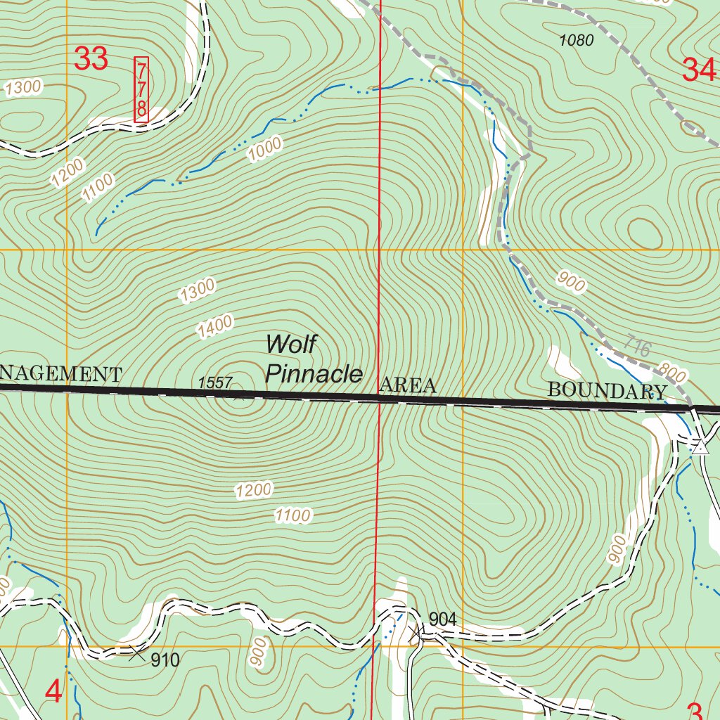 Paron SW, AR FSTopo Legacy Map by US Forest Service - Topo | Avenza Maps